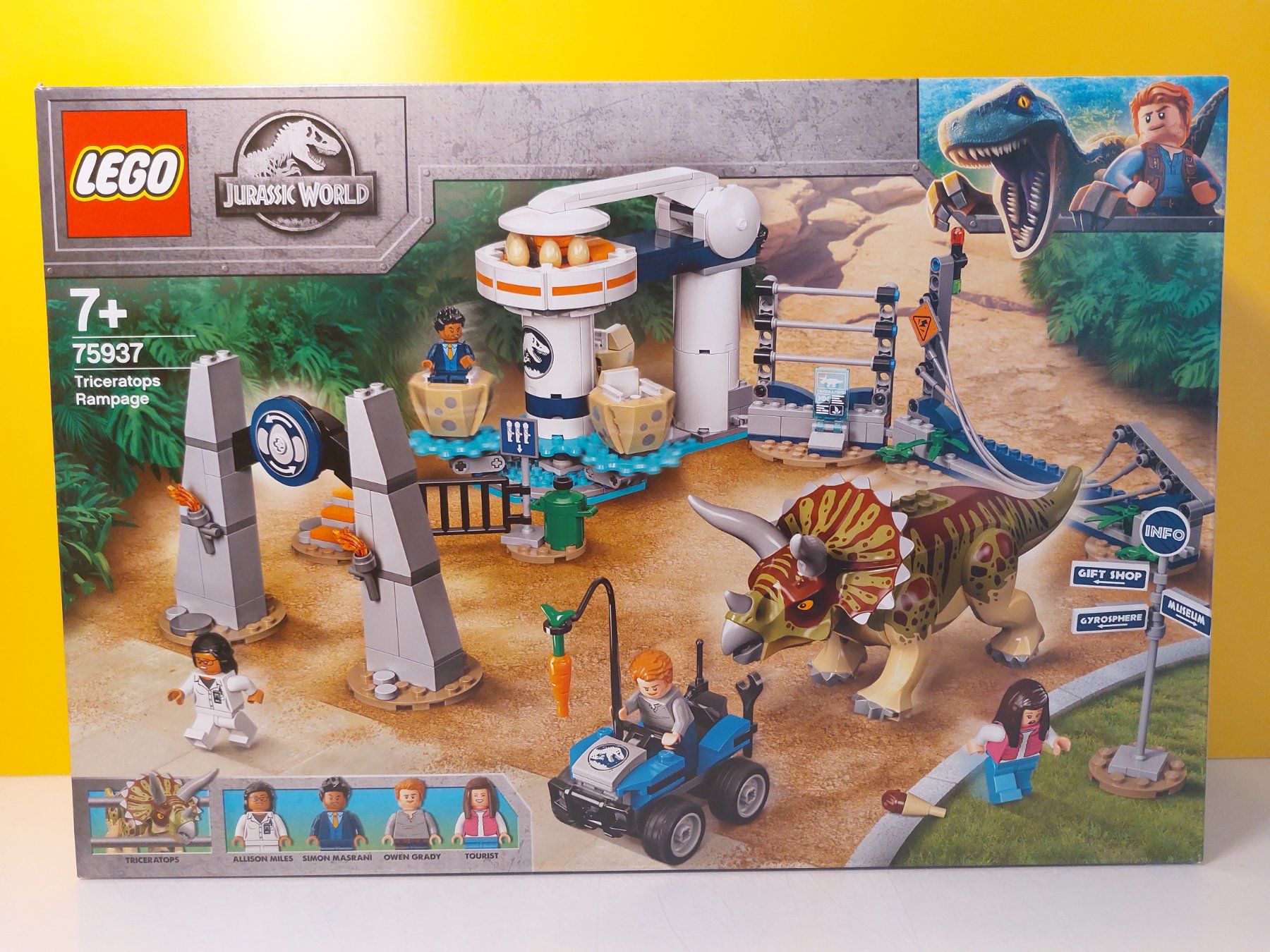 LEGO Jurassic World 75937 Triceratops Rampage NEU (Neu und ...