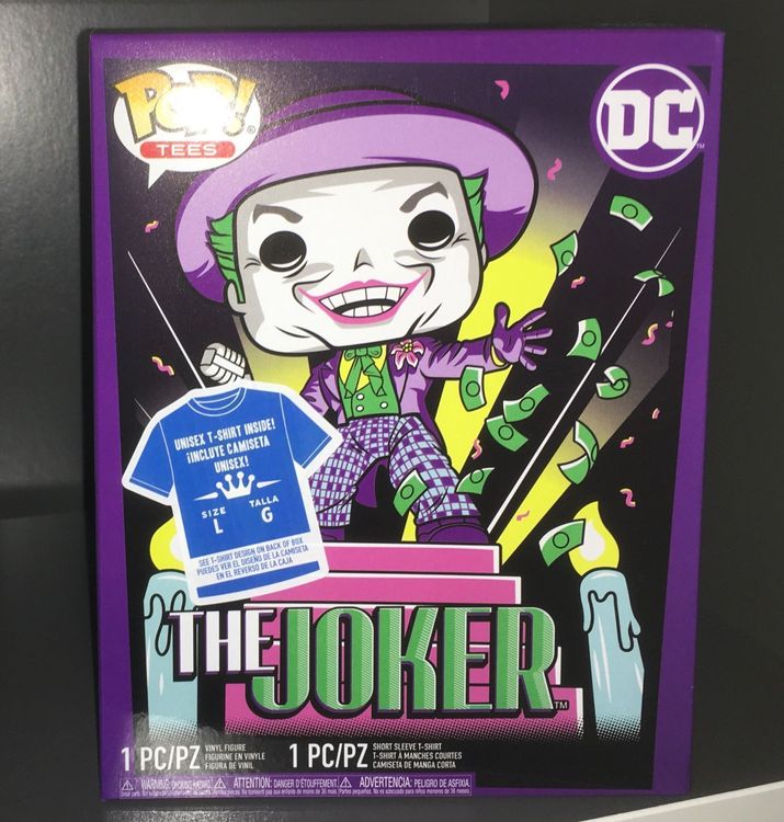 Figur & T-Shirt Set Batman 89 Joker with Speaker (Neu und ...