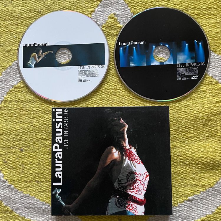 LAURA PAUSINI-CD+DVD LIVE IN PARIS05 (DIGIPACK) (Gebraucht) in ...