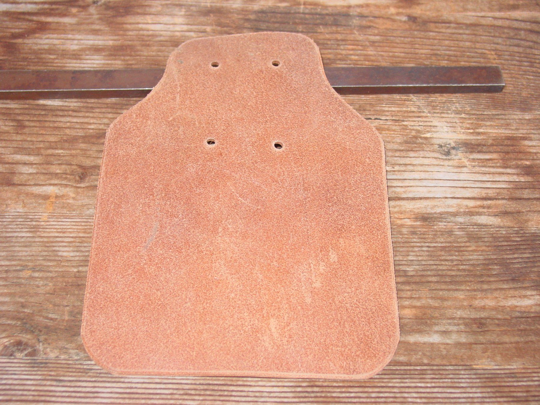 Spritzschutz Leder zu ORD Rad 05 Militärvelo (Neu (gemäss Beschreibung ...