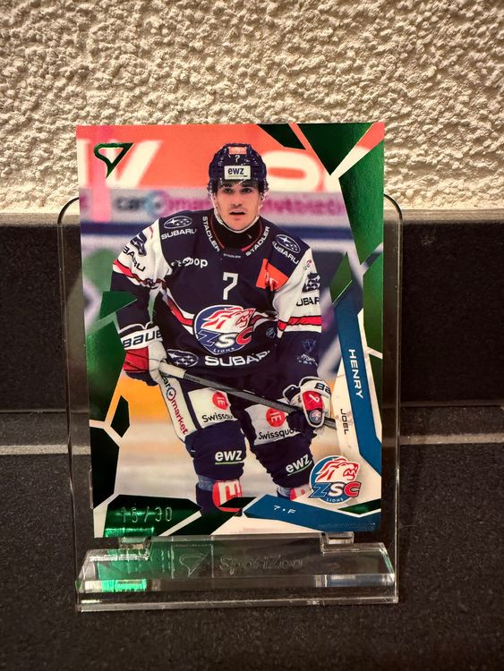 Joel Henry /30 ZSC Zürich Joël Henry Sportzoo 2025 2026 (Neu (gemäss ...