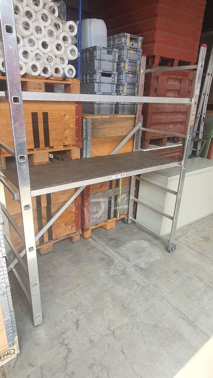 Rollgerüst Mobiles Gerüst Alu Podest Arbeitsbühne | Kaufen auf Ricardo