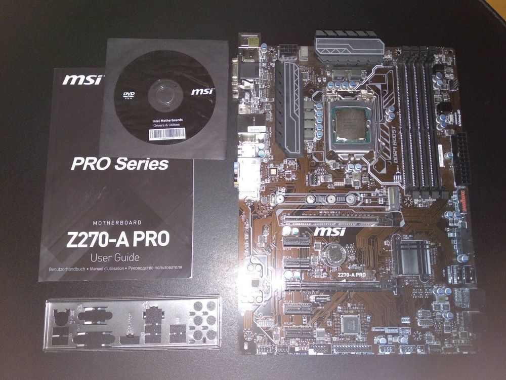 MSI Z270-A Pro & i5-7600K (Gebraucht) in Gossau SG für CHF 181 – mit ...