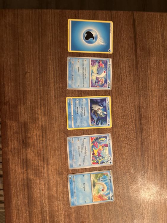 Pokémonkarten vom typ wasser (Gebraucht) in Brittnau für CHF 3 – mit ...