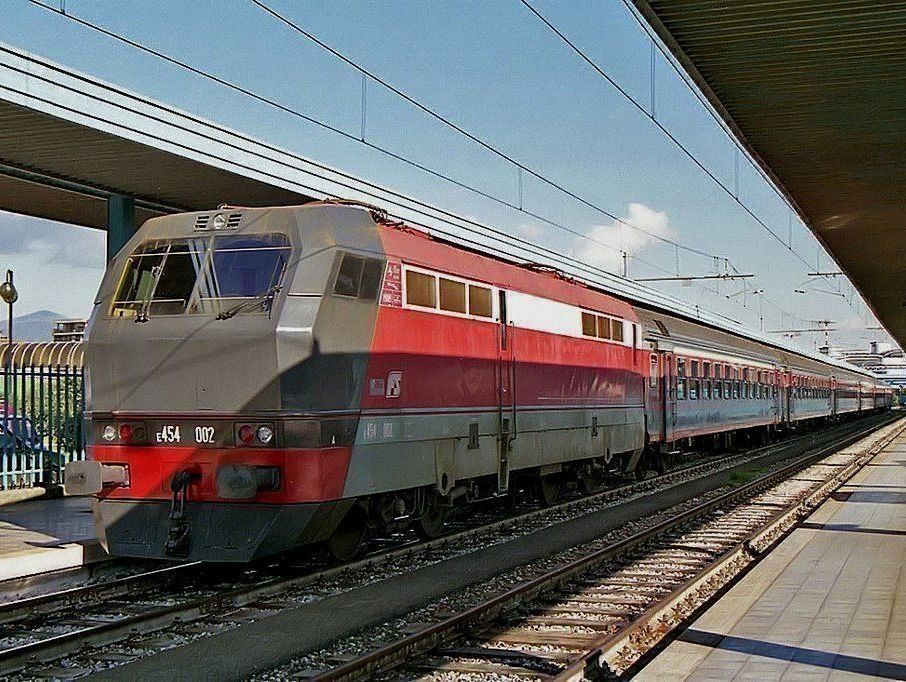 Rivarossi H0 #1400 in 1:87: Elektrolok FS E454 002, Kardan (Neu und originalverpackt) in ...