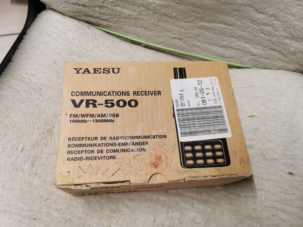 Receiver Yaesu VR-500 (Gebraucht) in für CHF 120 – mit Lieferung auf ...