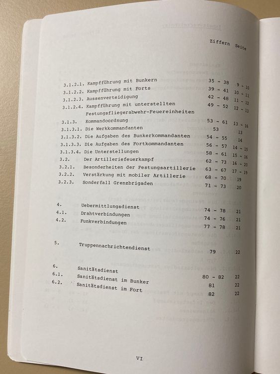 Regelement: Zusammenarbeit mit Festungstruppen - CH Armee (Gebraucht ...