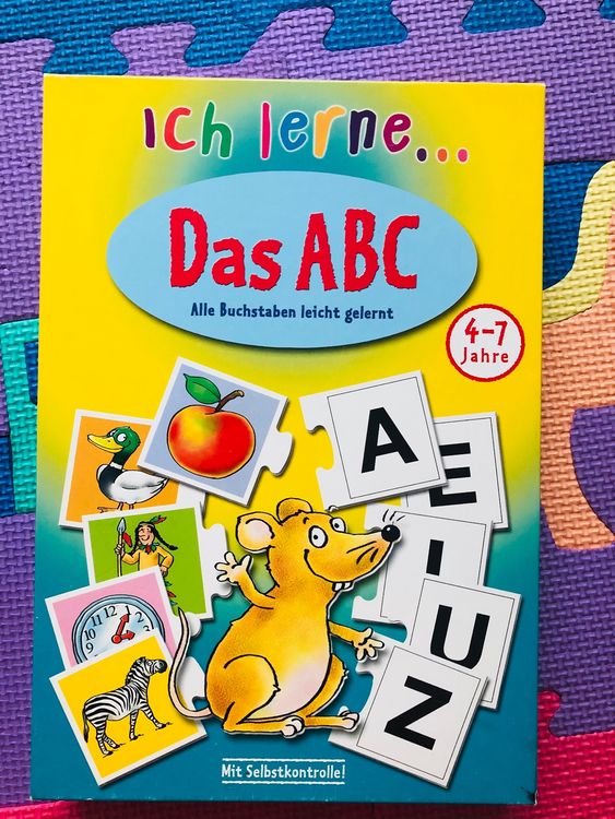 Das ABC lern puzzle ab 4 | Kaufen auf Ricardo
