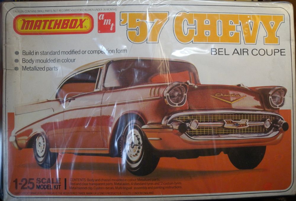 Matchbox '57 Chevy Bel Air Coupe Modellbausatz (Neu und ...