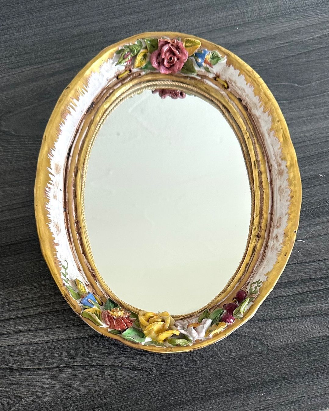 Vintage Spiegel oval „ Shabby Chic“ (Gebraucht) in Zürich für CHF 36 ...