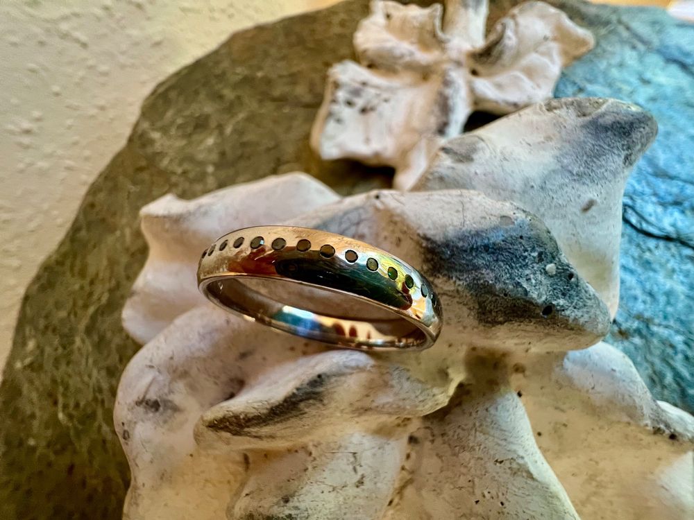 XXL G 69 Ring mit blauen Diamanten - schlicht und edel 925 S | Kaufen ...