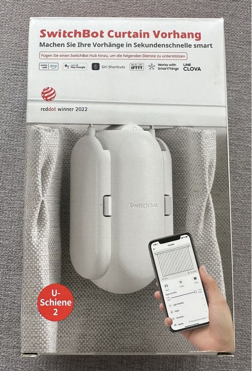 SwitchBot Curtain U Rail 2 blanc (Neu (gemäss Beschreibung)) in Monthey für CHF 50 – mit ...