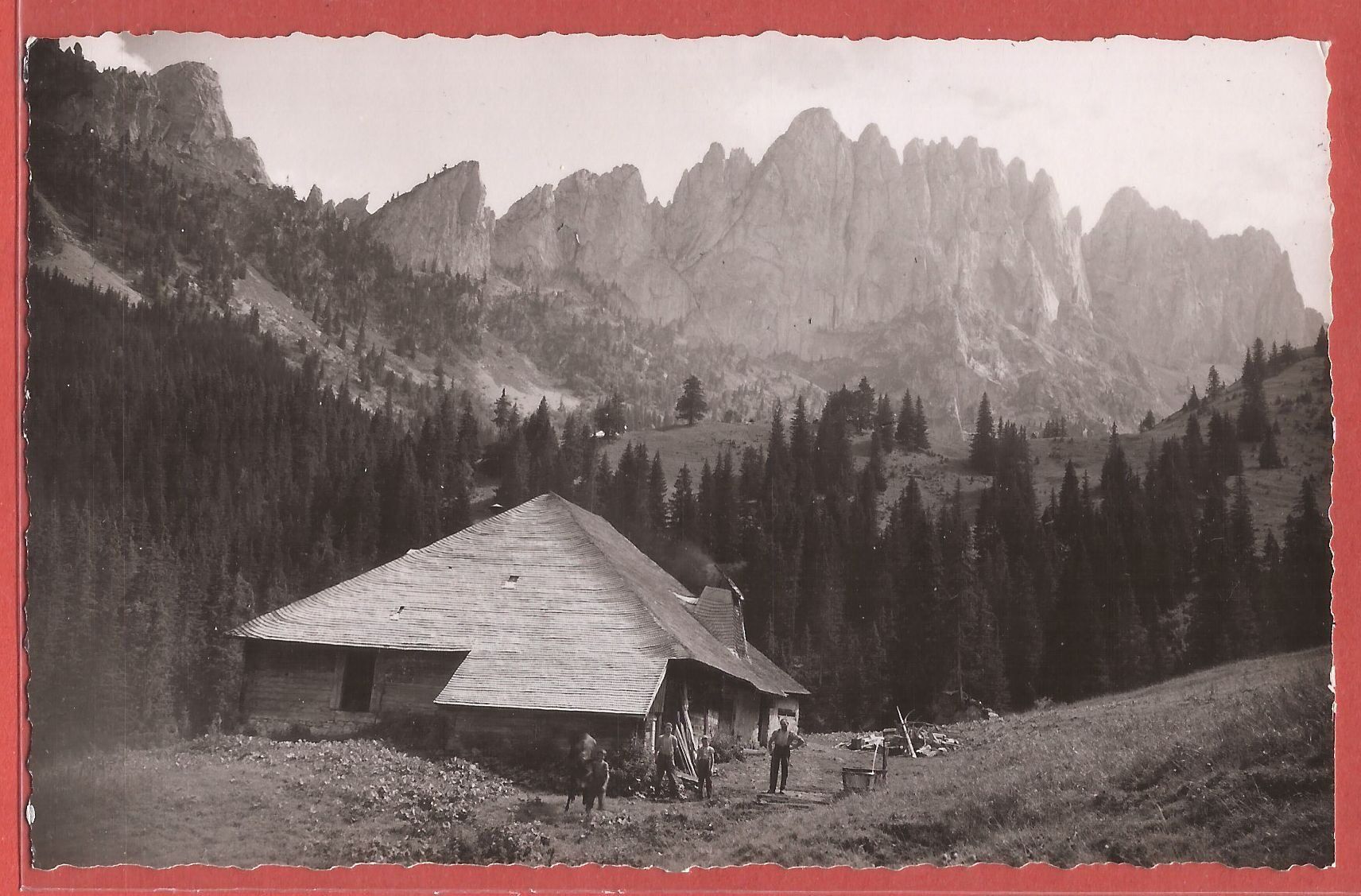 Gastlosen bei Jaunpass - Winterli Alphaus Fotokarte ca. 1945 (Gebraucht) in Fislisbach für CHF ...