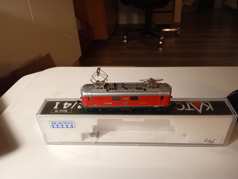Spur N KATO E-Lok SBB RE4/4 Tip Top!!!! (Gebraucht) in Langenbruck für CHF 99 – mit Lieferung ...