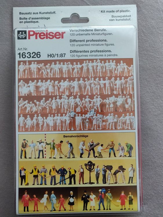 Preiser 16326 H0 Figuren OVP | Kaufen auf Ricardo