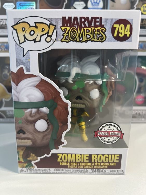 Funko POP! Marvel Zombies - Zombie Rogue Edition Limitée (Neu und ...