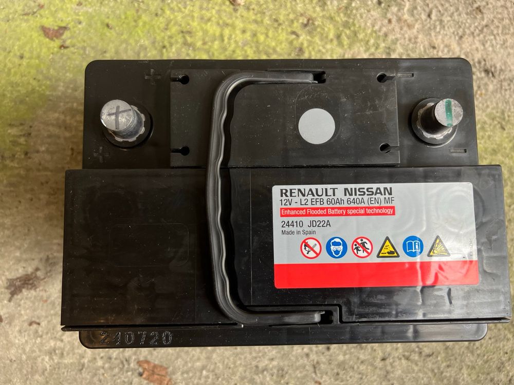 Autobatterie 12V 60AH 640A EFB LB2 Batterie | Kaufen auf Ricardo