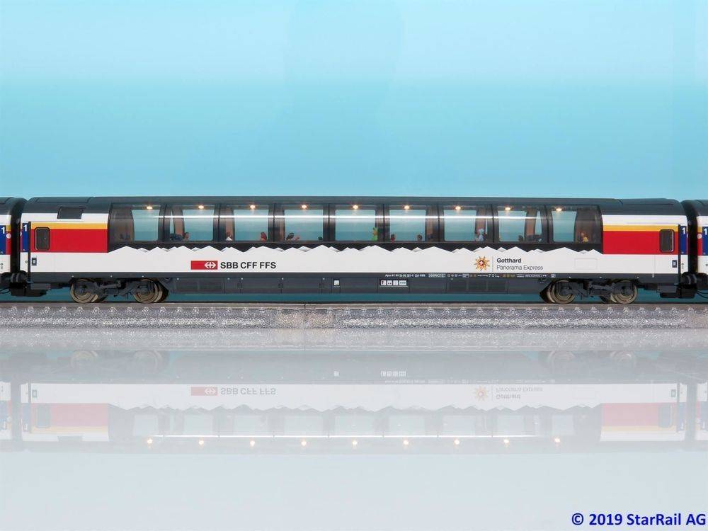 Roco Set 3x SBB Panoramawagen GOPEX LED | Kaufen auf Ricardo