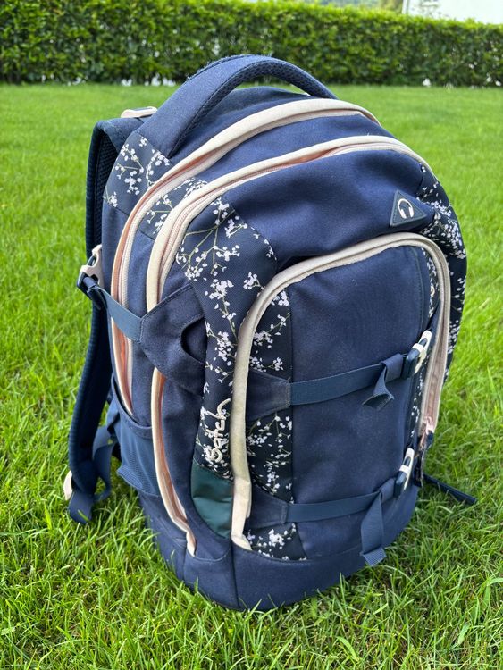 Satch Rucksack - ideal für Schule, mit Regenschutz/Etui (Gebraucht) in ...