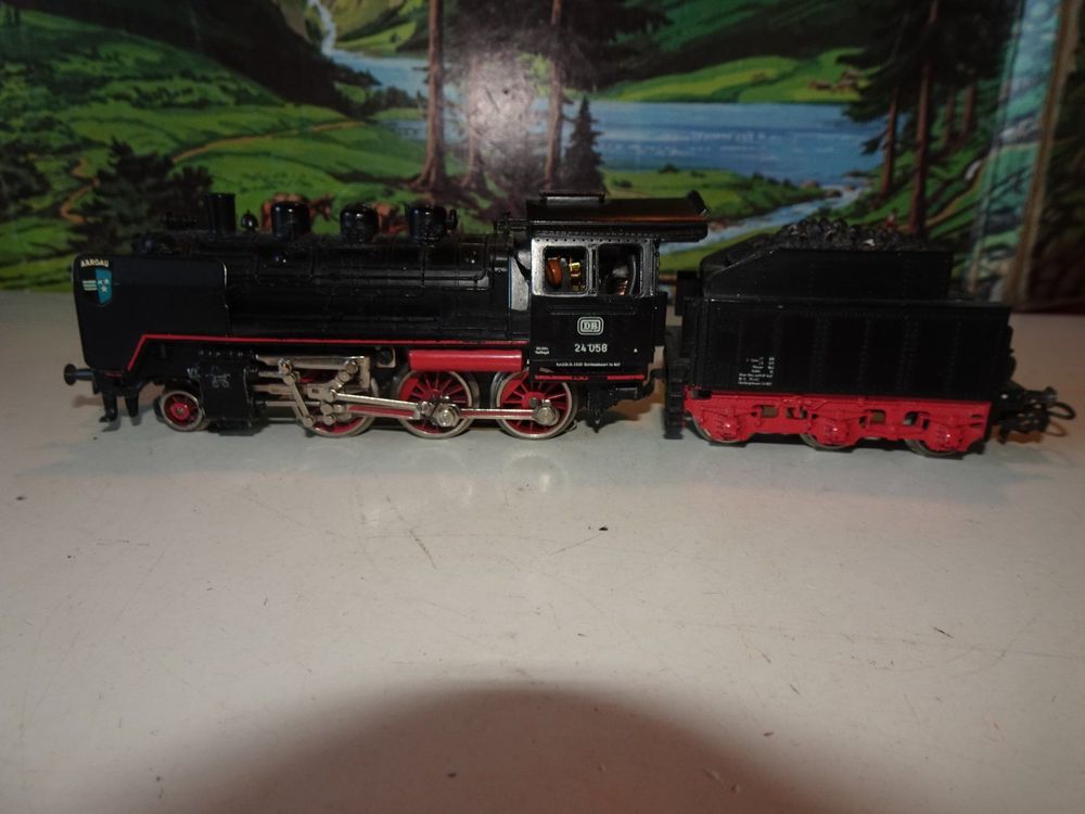 Märklin 3003 DB Dampflok BR 24 H0 WS/int 38 (Gebraucht) in Winterthur für CHF 22 – mit Lieferung ...