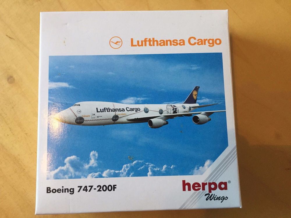 Herpa Wings Boeing 747-200F Lufthansa (Neu (gemäss Beschreibung)) in MÜHLEDORF/SO für CHF 28 ...