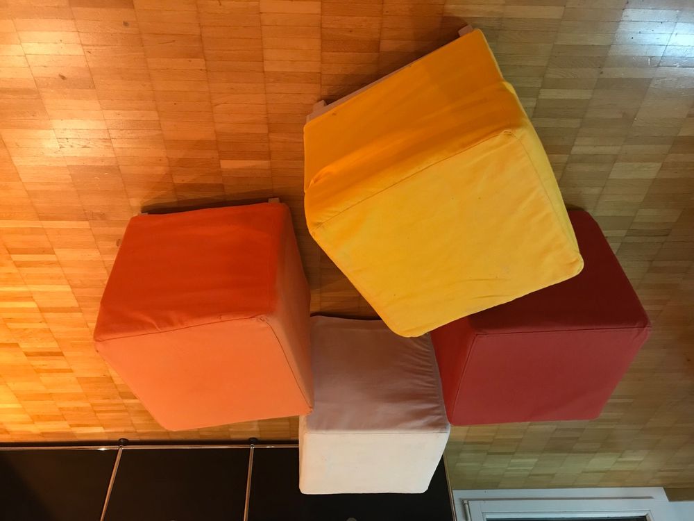 4 IKEA Hocker (Gebraucht) in Baar für CHF 1 – nur Abholung auf Ricardo ...