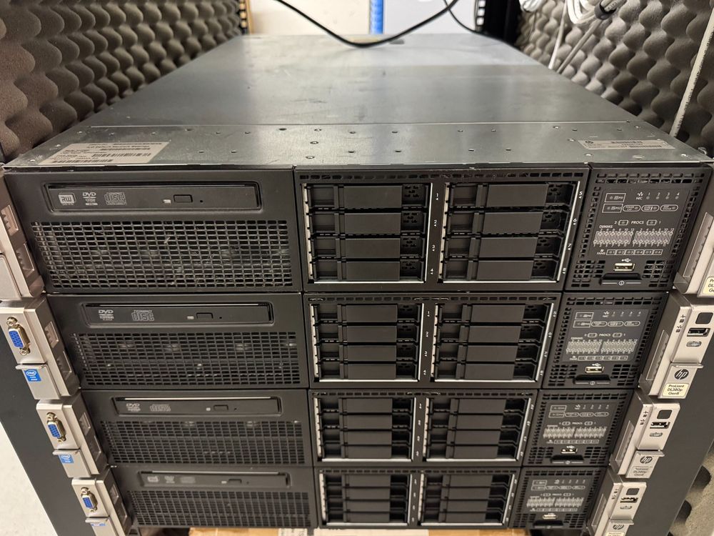 HPE DL380p Gen8, 2x E5-2650v2 8-Core, 256GB Memory, 2x 10GbE (Gebraucht ...