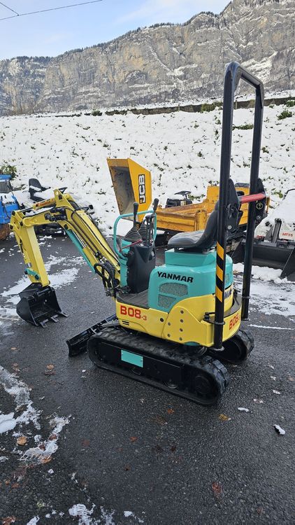 Yanmar B 008-3 Bagger, Minibagger, Raupenbagger | Acheter sur Ricardo