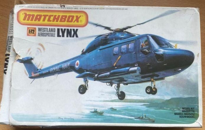 Modellbausatz Helikopter Matchbox Lynx I-72 Royal Navy (Neu (gemäss ...