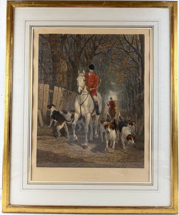 Edward Gilbert Hester (ca. 1843-1903) Antike LIthographie (Gebraucht ...