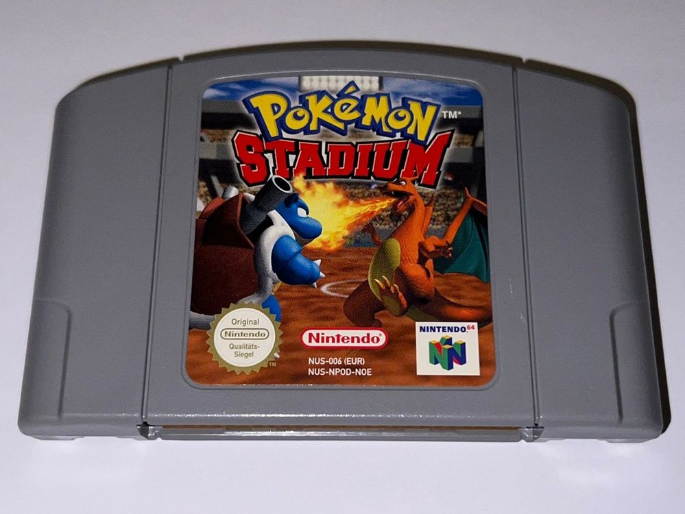Nintendo 64 (N64) Spiel - Pokémon Stadium / Pokemon Stadium | Kaufen ...