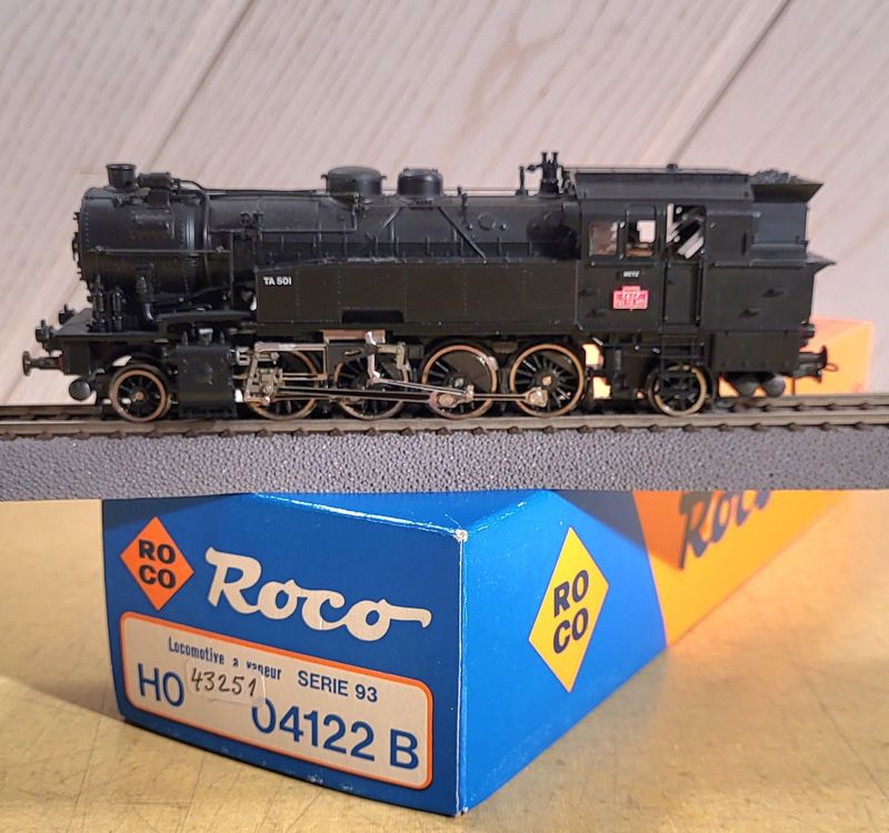 ROCO 43251 - SNCF - 141 T.A. 501 - "METZ" - DAMPFLOKOMOTIVE (Gebraucht ...