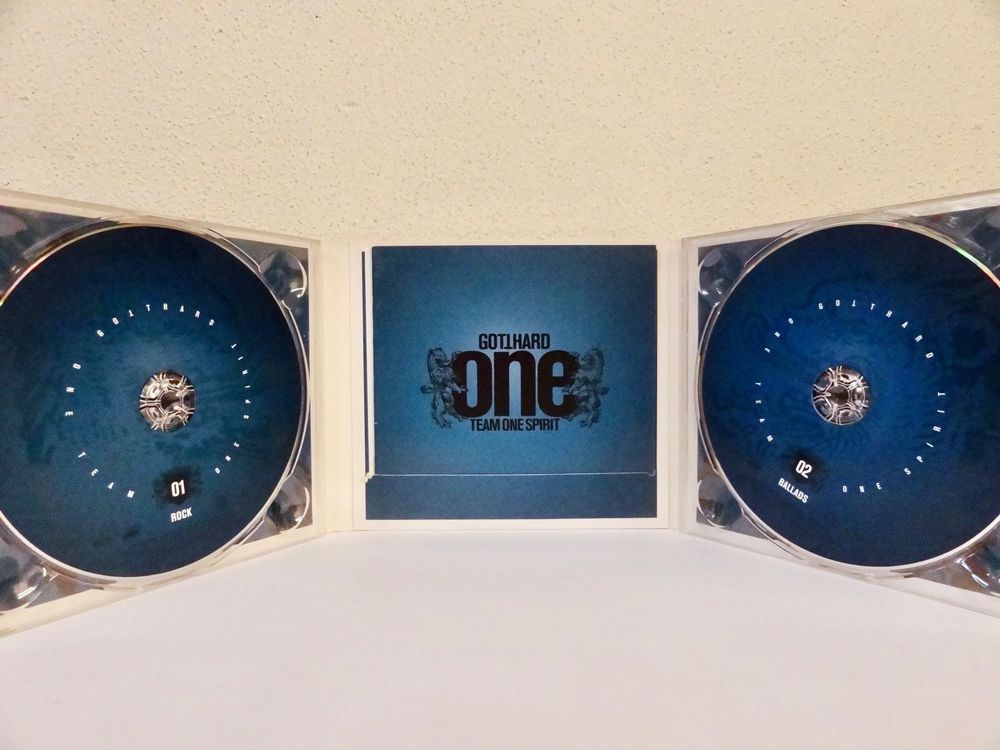 2 CD GOTTHARD / ONE TEAM ONE SPIRIT - THE VERY BEST | Kaufen auf Ricardo