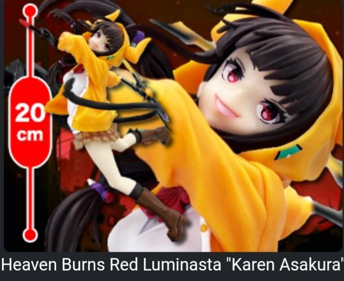 SALE! Heaven Burns Red Karen Asakura Luminasta Figure SEGA (Neu und originalverpackt) in Baar ...
