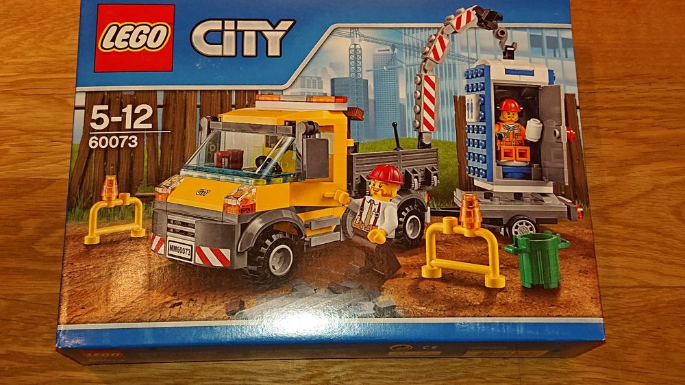 Lego City-Town 60073 Baustellentruck/Service Truck (Neu und ...