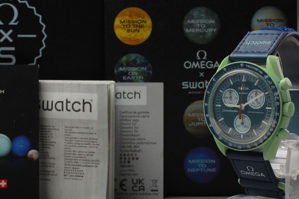 Omega X Swatch ★ MISSION ON EARTH MoonSwatch - NEU (Neu und ...