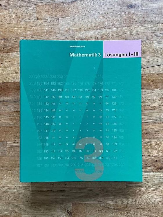 Mathematik 3 - Lösungen I - III - LMVZ Lehrmittel für Sek I | Kaufen ...