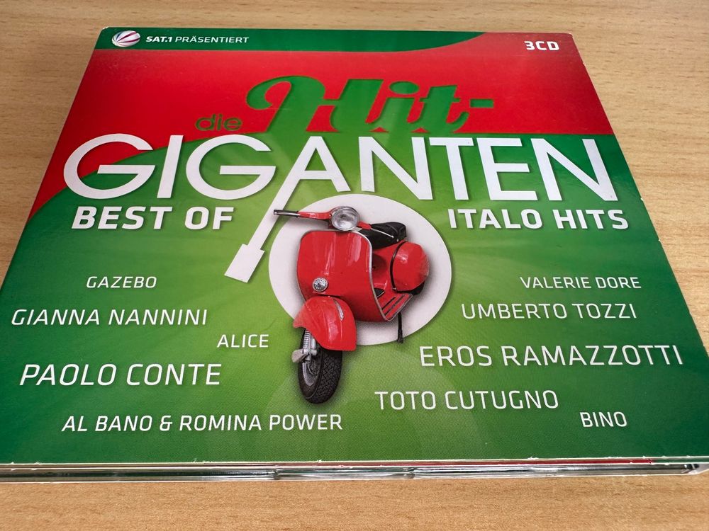 Various – Die Hit-Giganten - Best Of Italo Hits - 3 CD (Gebraucht) in Rikon im Tösstal für CHF ...