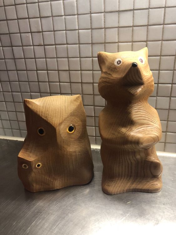 Kasseli UBS Eule & Fuchs Brienzer Schnitzerei | Kaufen auf Ricardo