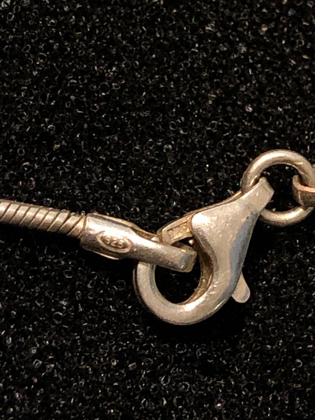 Silberschmuck Kette Elefant mit Herz-Anhänger, Glücksbringer (Gebraucht ...