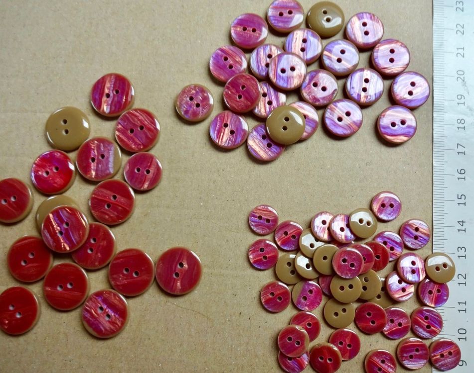 Set pink Knöpfli 3 Grössen neu GLANZ!!! (Neu und originalverpackt) in ...