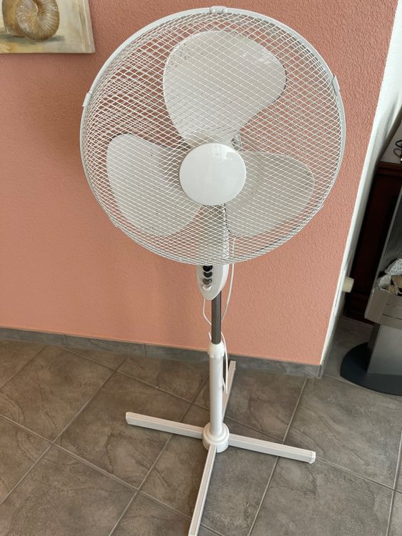 Standventilator weiss | Kaufen auf Ricardo