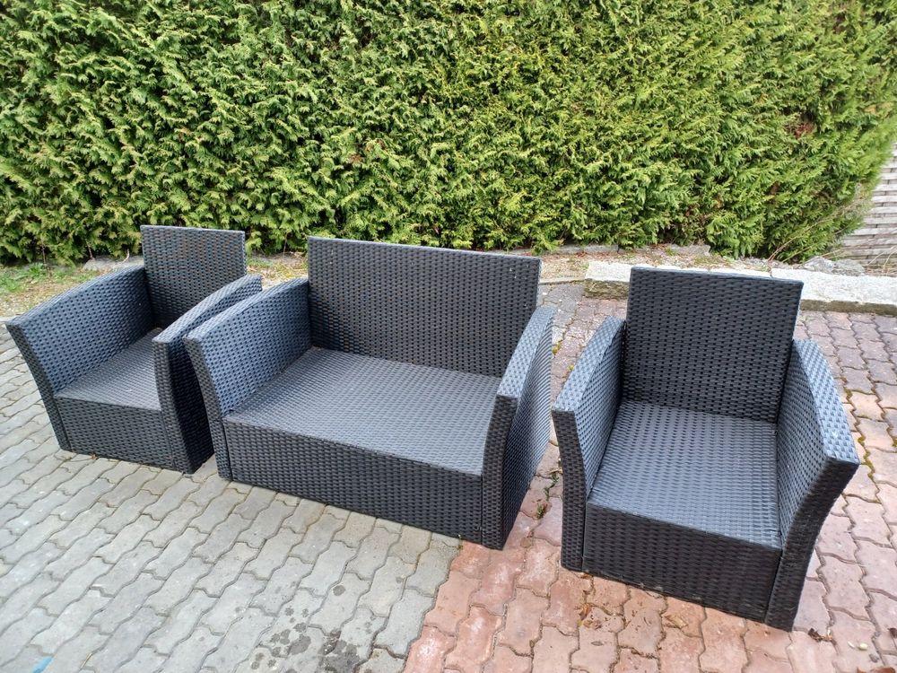 Verwunderlich Ebay Gartenmãbel Rattan Gebraucht Bild
