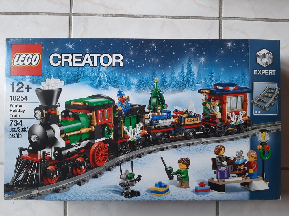 Lego 10254 Festlicher Weihnachtszug Creator Expert, neu (Neu und ...
