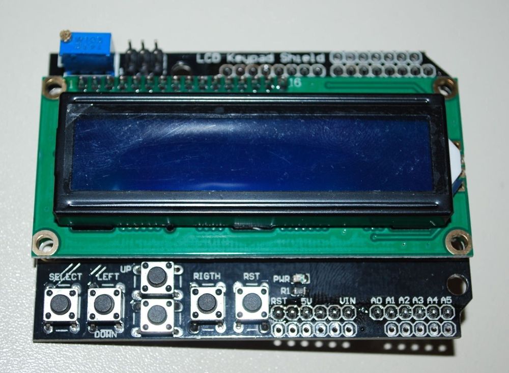 Arduino LCD Shield 1602 mit Tasten | Kaufen auf Ricardo