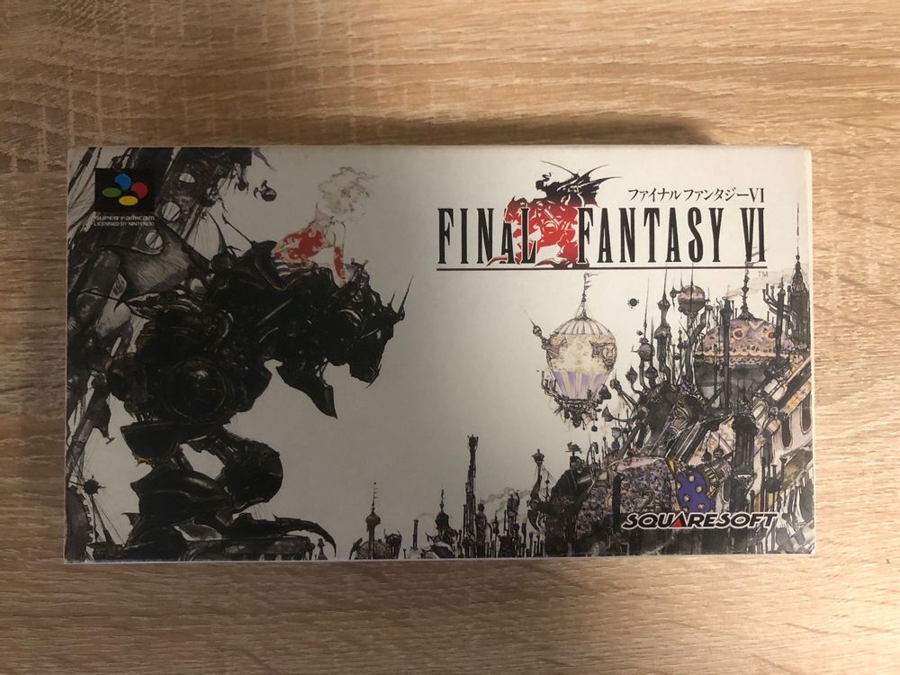 Final Fantasy VI Japan Version Super Famicom Spiel (Gebraucht) in Gasel ...