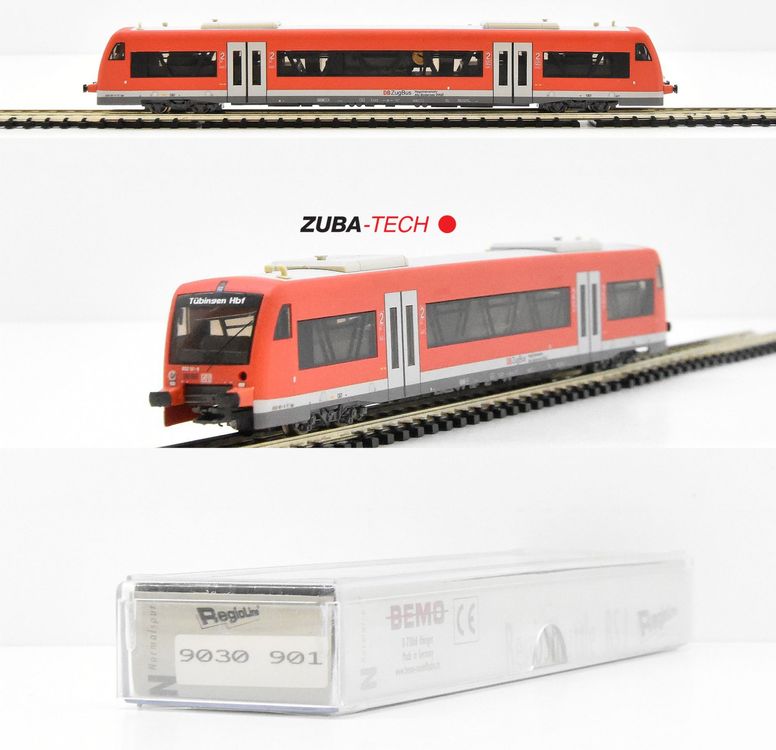 Bemo 9030 901 Dieseltriebwagen BR 650 DB Spur N mit OVP | Kaufen auf Ricardo