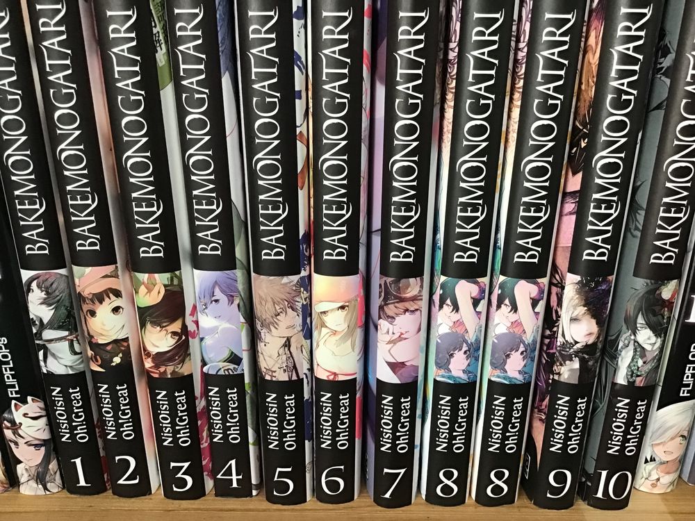 Bakemonogatari tome 1 à 10 en français manga (Gebraucht) in Renens VD ...