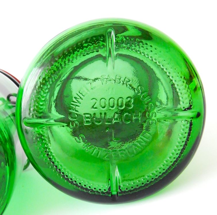 2 Stück Orig. Bülach - Vorratsgläser 1.0 L - Vintage - grün | Kaufen ...