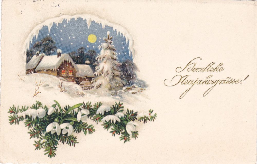 Herzliche Neujahrsgrüsse /af | Kaufen auf Ricardo